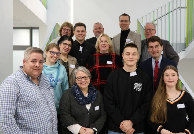 Münsters Regierungspräsident zu Besuch an der Sekundarschule ...